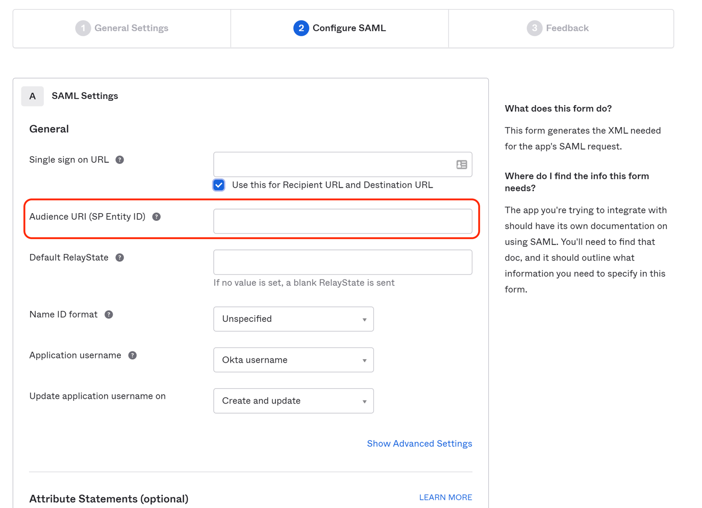 Sso Configuration Okta